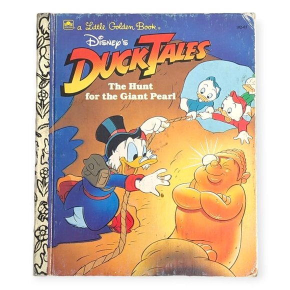 Disney | Other | Little Golden Book Disneys Ducktales The Hunt For The ...